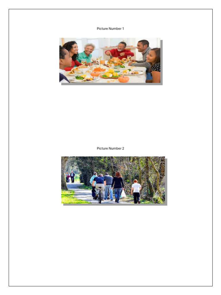 Describing Pictures 1 | PDF