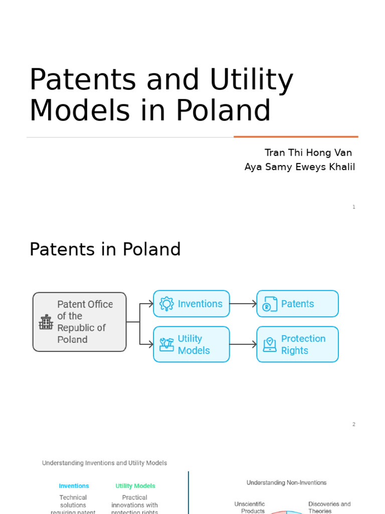 Patents and Utility Models in Poland | PDF | Patent | United States ...