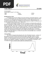 PhET Simulation - Color Vision | PDF | Color | Optical Filter