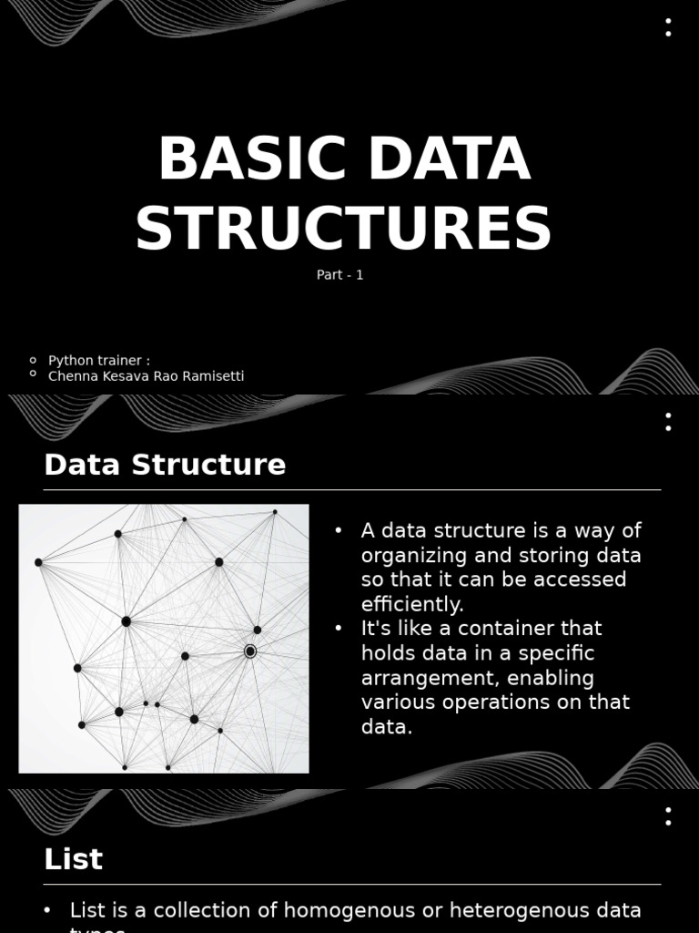 9. Basic data structures - 1[1] | PDF | Computer Programming | Computing