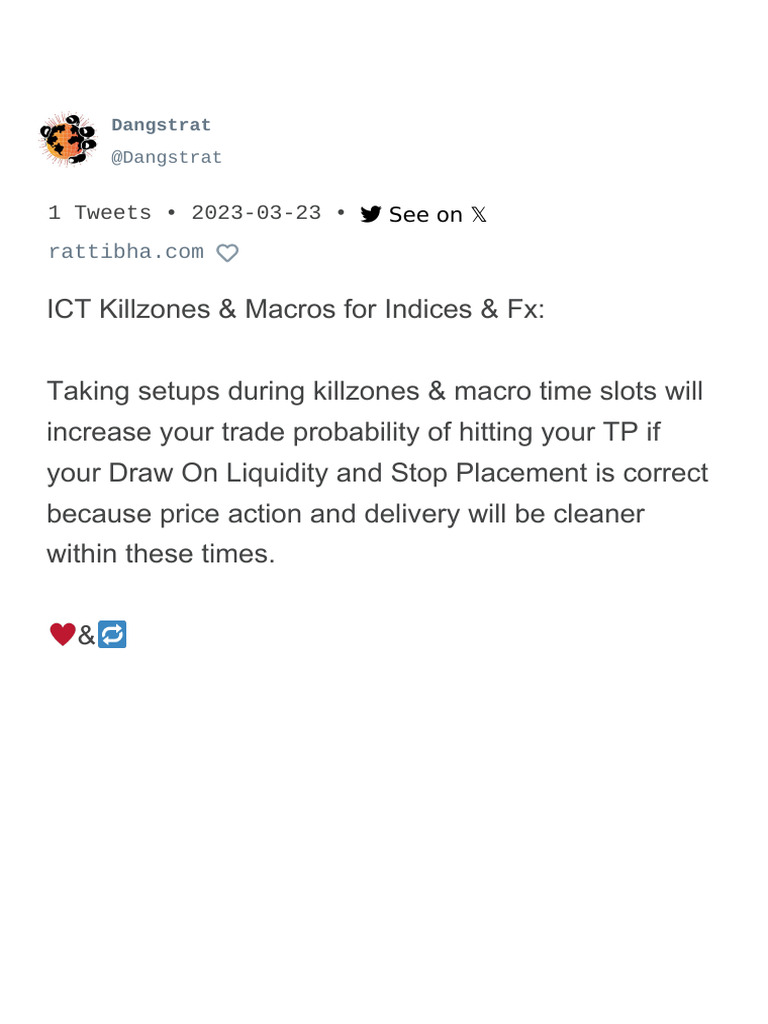 ict_killzones_&_macros__thread_by_dangstrat___mar 23, 23_from_rattibha | PDF