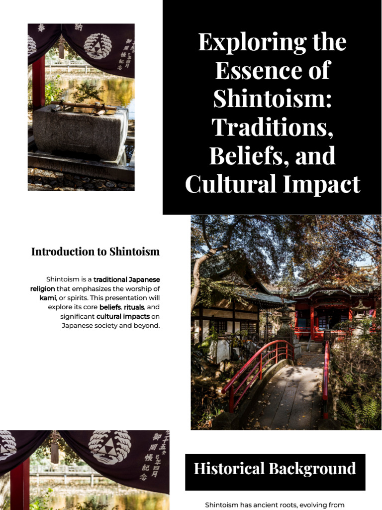 Slidesgo Exploring the Essence of Shintoism Traditions Beliefs and Cultural Impact ...