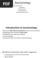 Bacteriology - PPT Introduction | PDF | Bacteria | Cell (Biology)