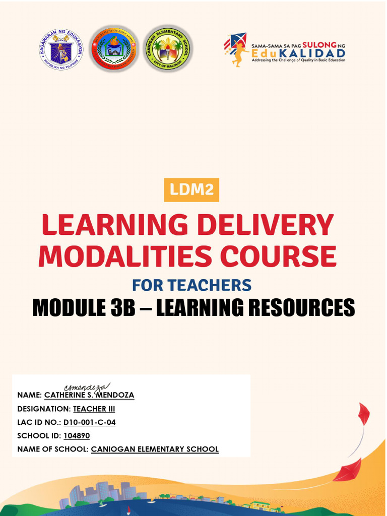 104890_Module 3B_CSM | PDF | Learning | Human Communication