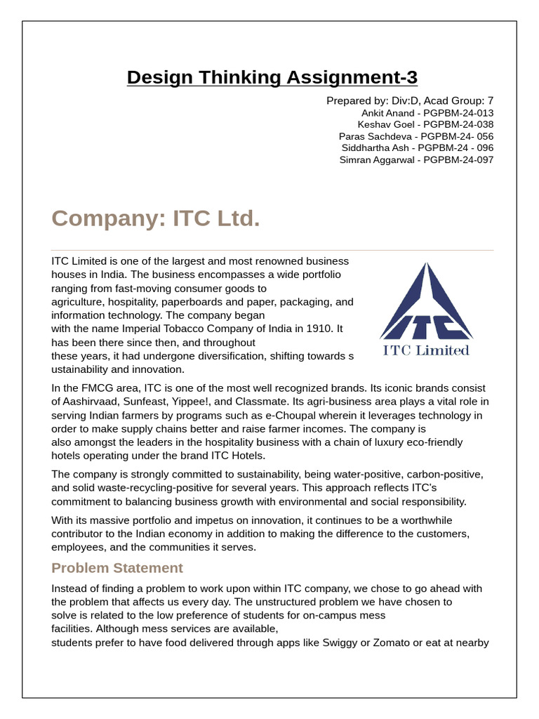 Design Thinking Assignment-3 - Acad Group 7 - Div D (Wecompress - Com ...