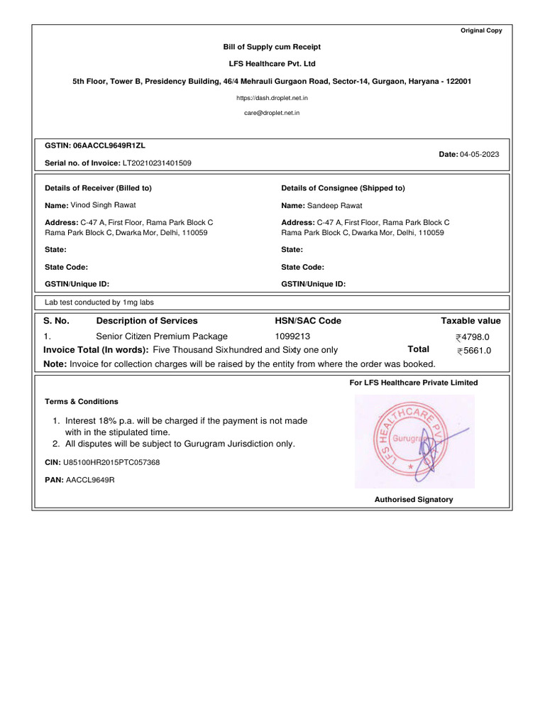 Invoice PO3966897280-312 | PDF