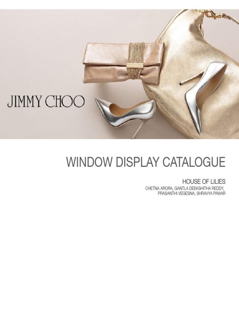 Jimmy Choo-Window Display Catalogue | PDF | Fashion | Clothing