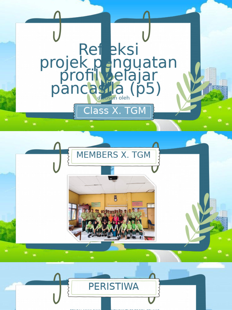 Refleksi Proyek Profil Pelajar Pancasila | PDF