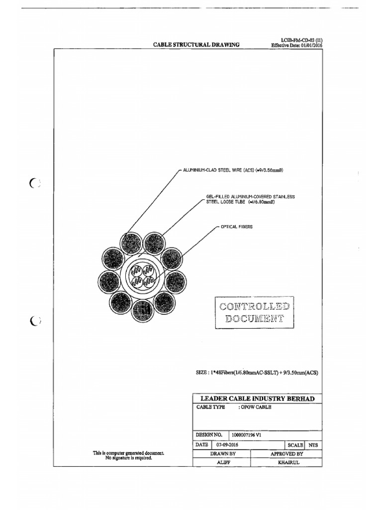 48 Core OPGW Spec | PDF