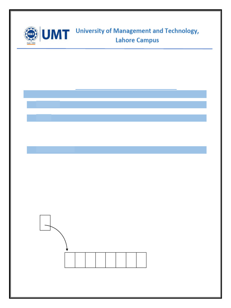 Lab Manual 02 - Arrays (1D, 2D) | PDF | Computing | Software Engineering