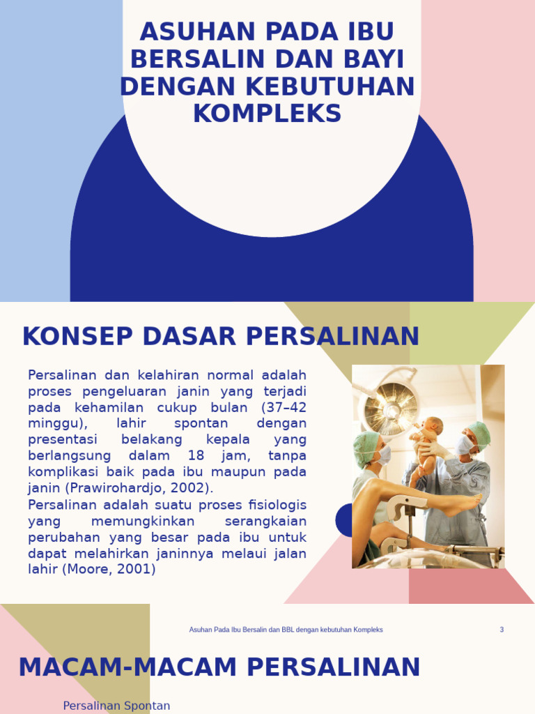 Asuhan Ibu Bersalin dan Bayi Kompleks | PDF