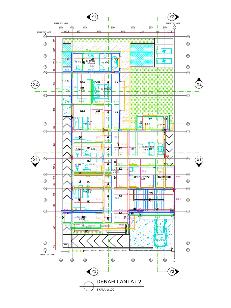 Denah Balok LT 2 (25-11-2022) | PDF