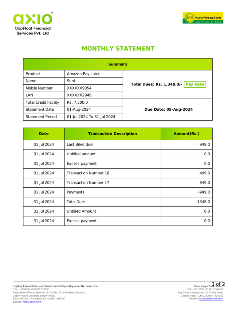 bill_statement_08_2024 | PDF | Payments | Financial Services