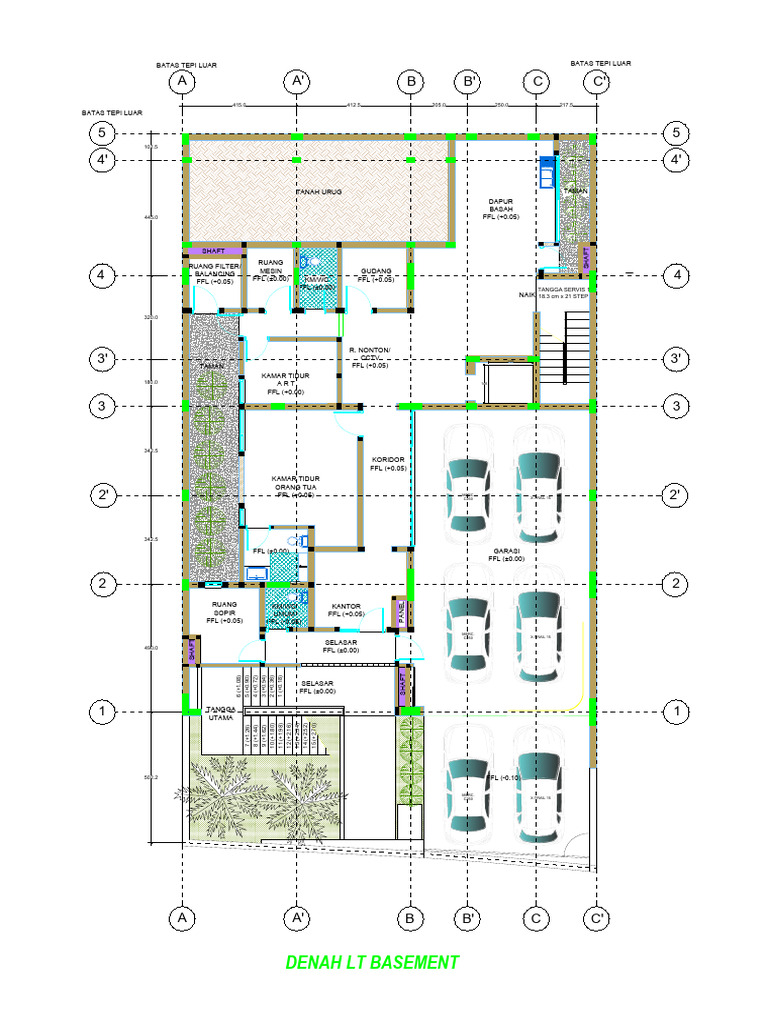Denah Basement | PDF