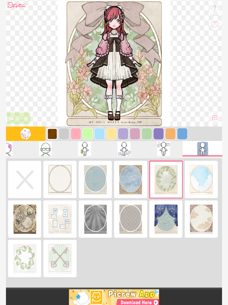 MY DOLL MAKER Picrew - The Character Maker & Creator | PDF