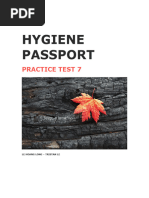 Hygiene Passport Overview and Guidelines | PDF | Bacteria | Foodborne ...