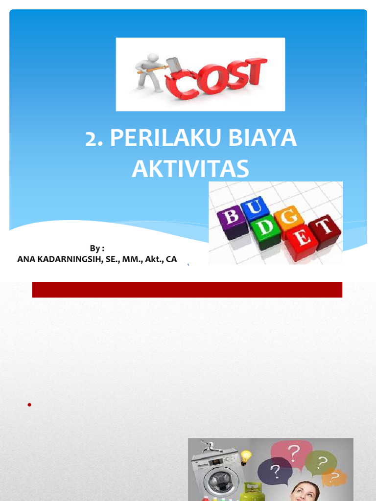 BAB 1 (3) PERILAKU BIAYA AKTIVITAS | PDF