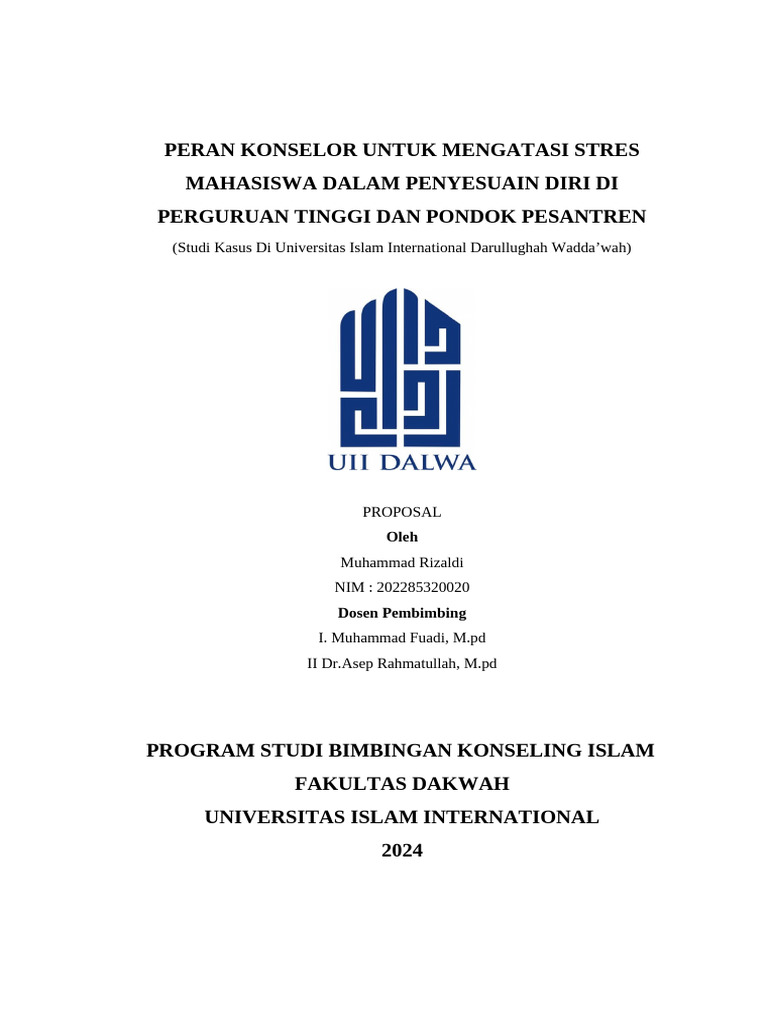 Proposal Skripsi Muhammad Rizaldi | PDF