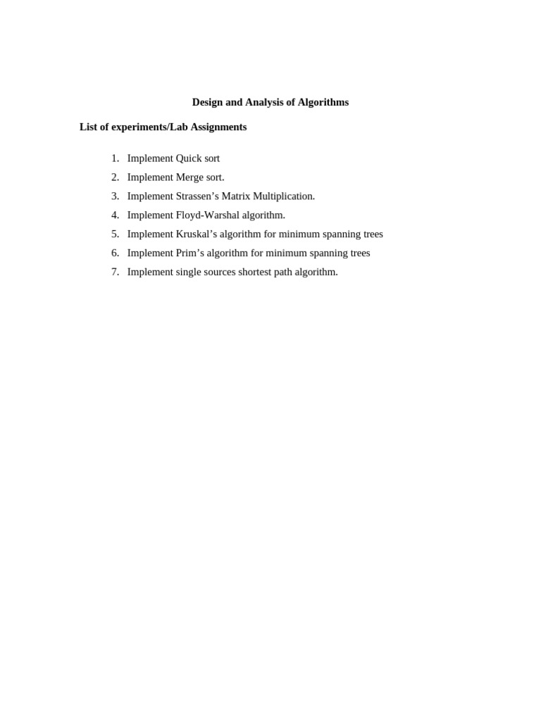 Lab Manual It403ada | PDF | Combinatorics | Algorithms And Data Structures