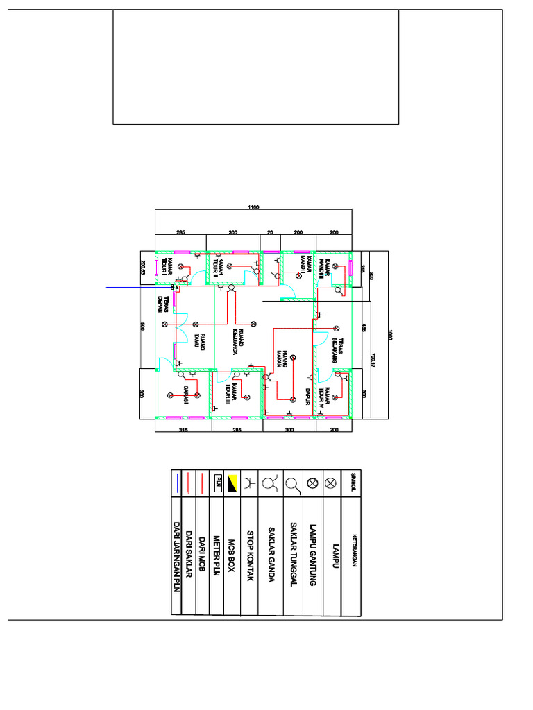 Denah Rumah 10x11 Shobiri New | PDF