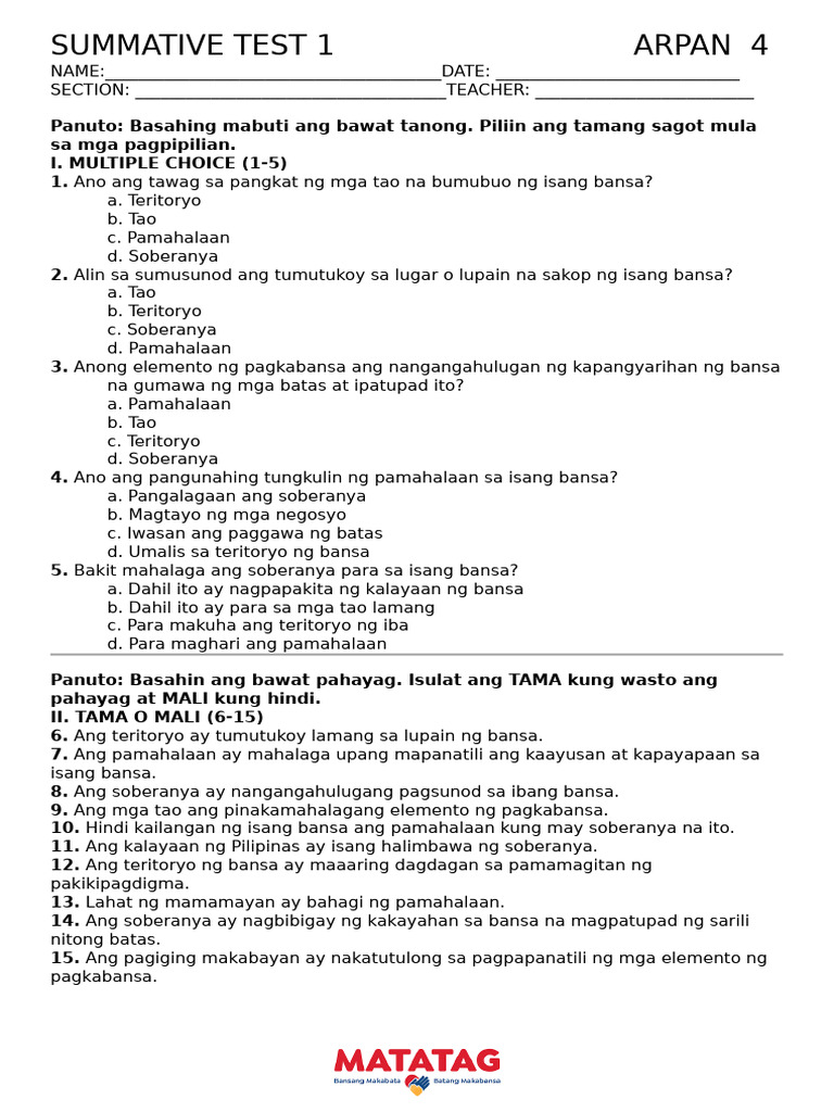 Arpan 4 Summative 01 | PDF