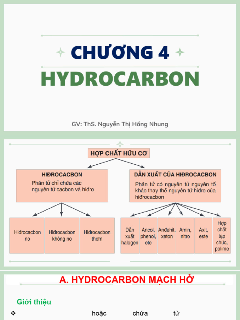 Chương 4. Hydrocarbon | PDF