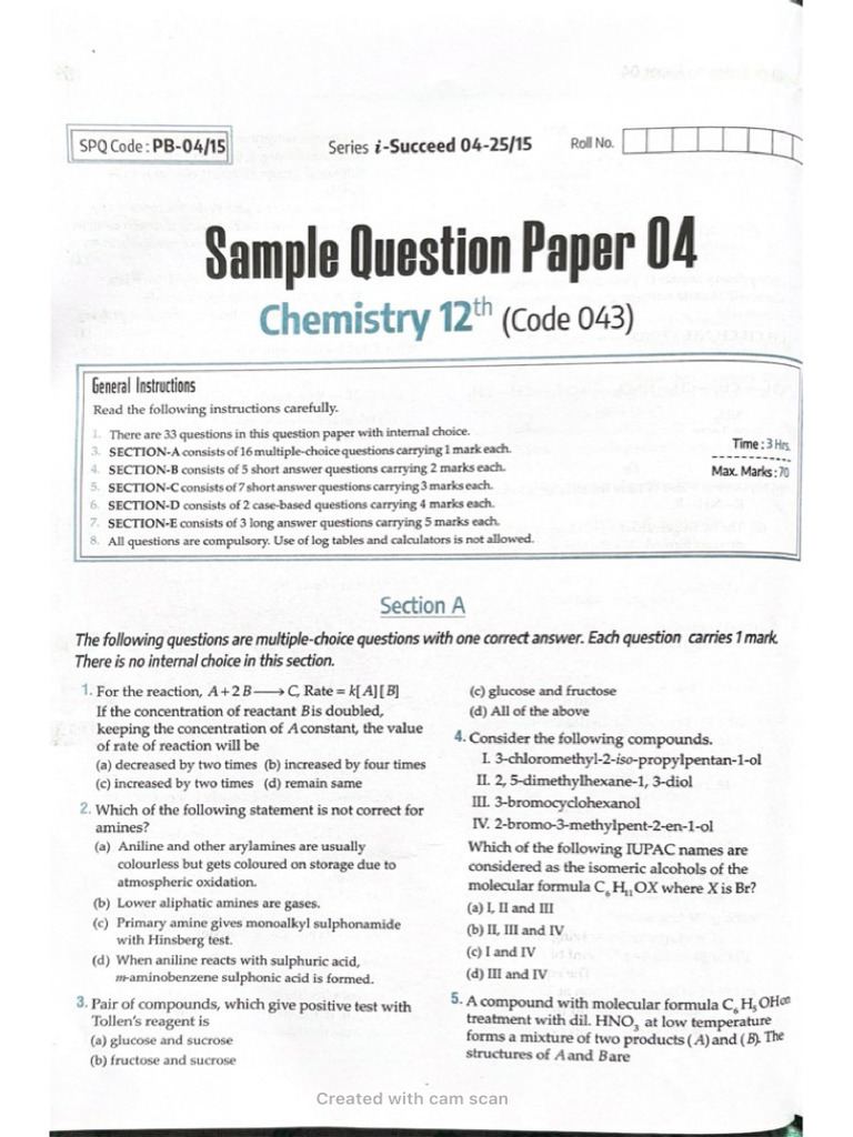 Practice Papers | PDF
