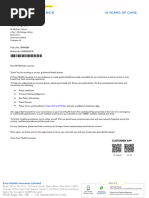 Star Health Assure One Pager - 1.0 Oct 2024 | PDF | Deductible | Hospital