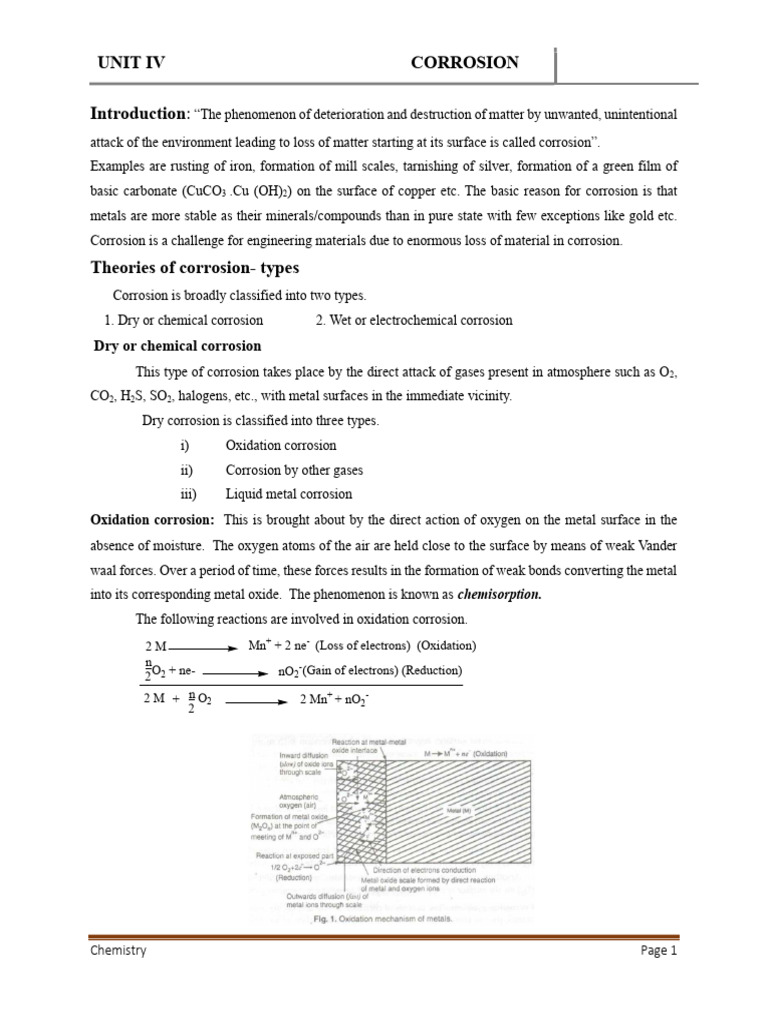 Corrosion | PDF | Corrosion | Anode