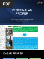 Sosialisasi PROPER 2025 - Deputi PPKL | PDF