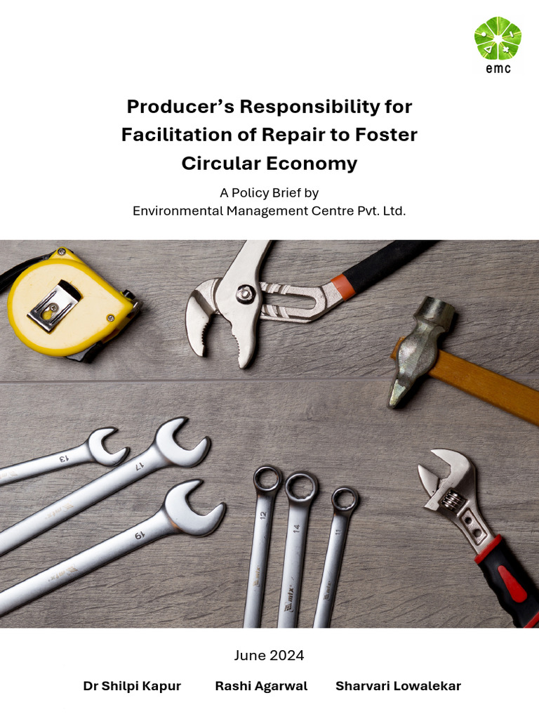 Policy Brief Repair and EPR | PDF | Electronic Waste | Reuse