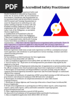 OSH Practitioner & Consultant Documentary Checklist | PDF ...