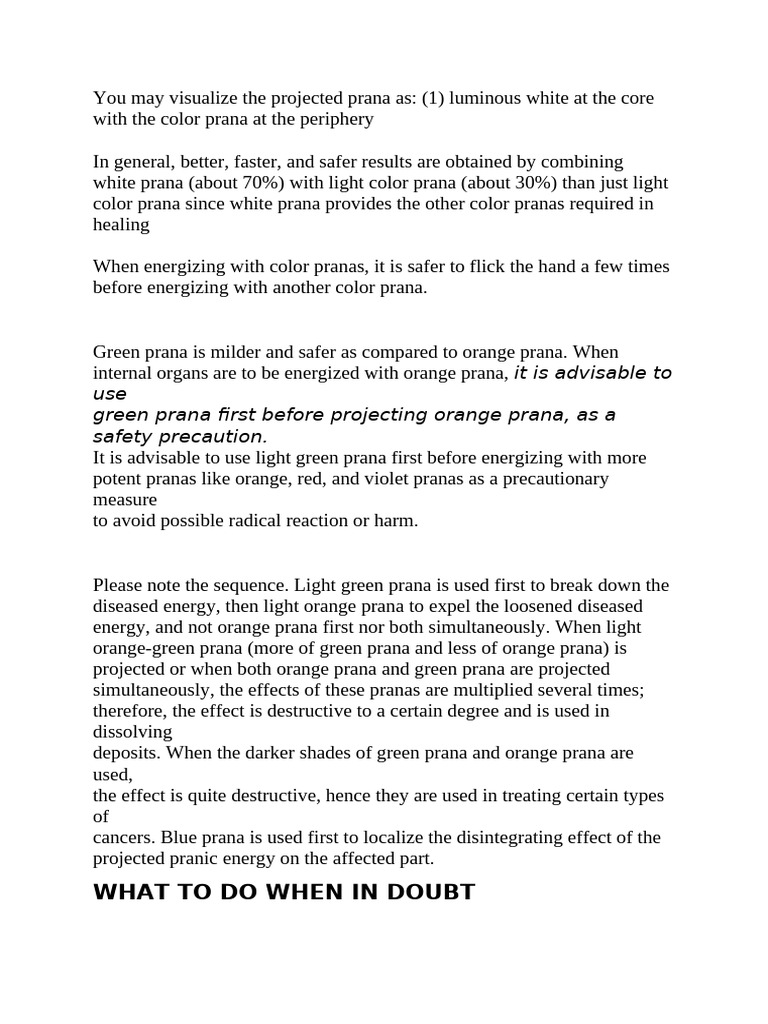 BACK PAIN | PDF | Chakra | Prana