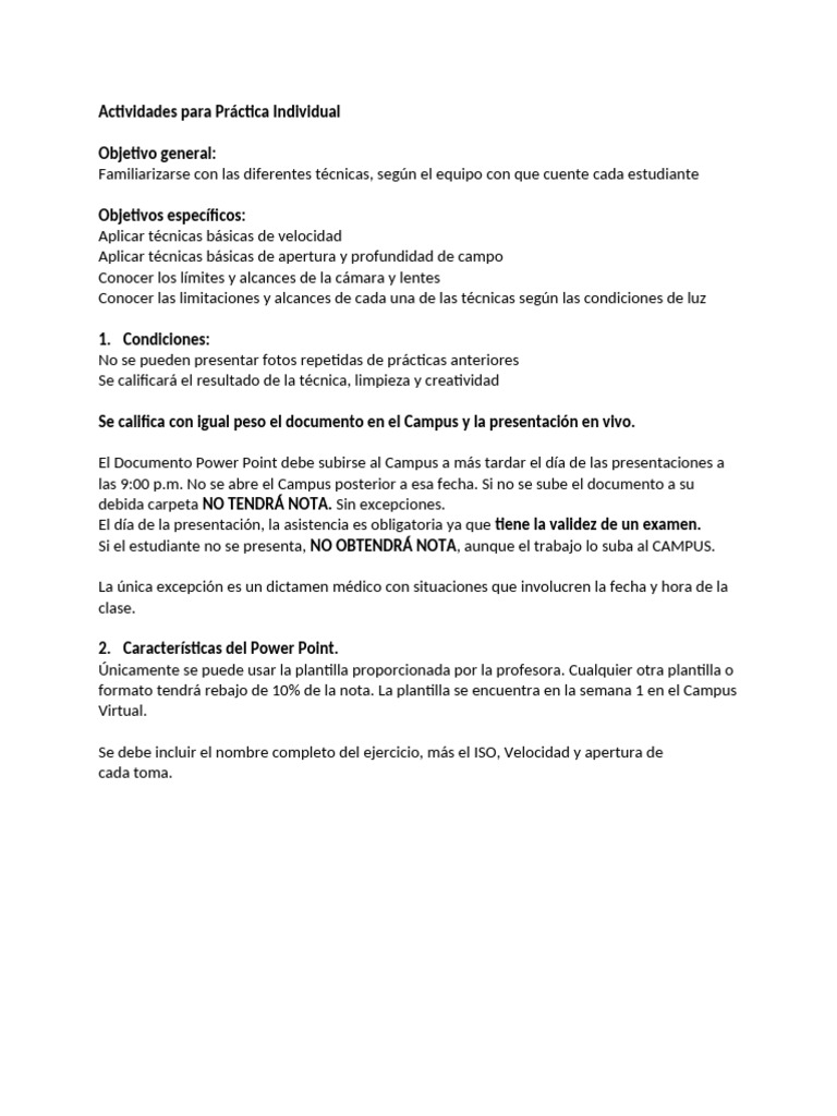 Actividades Para Pra%CC%81ctica Individual 1 | PDF