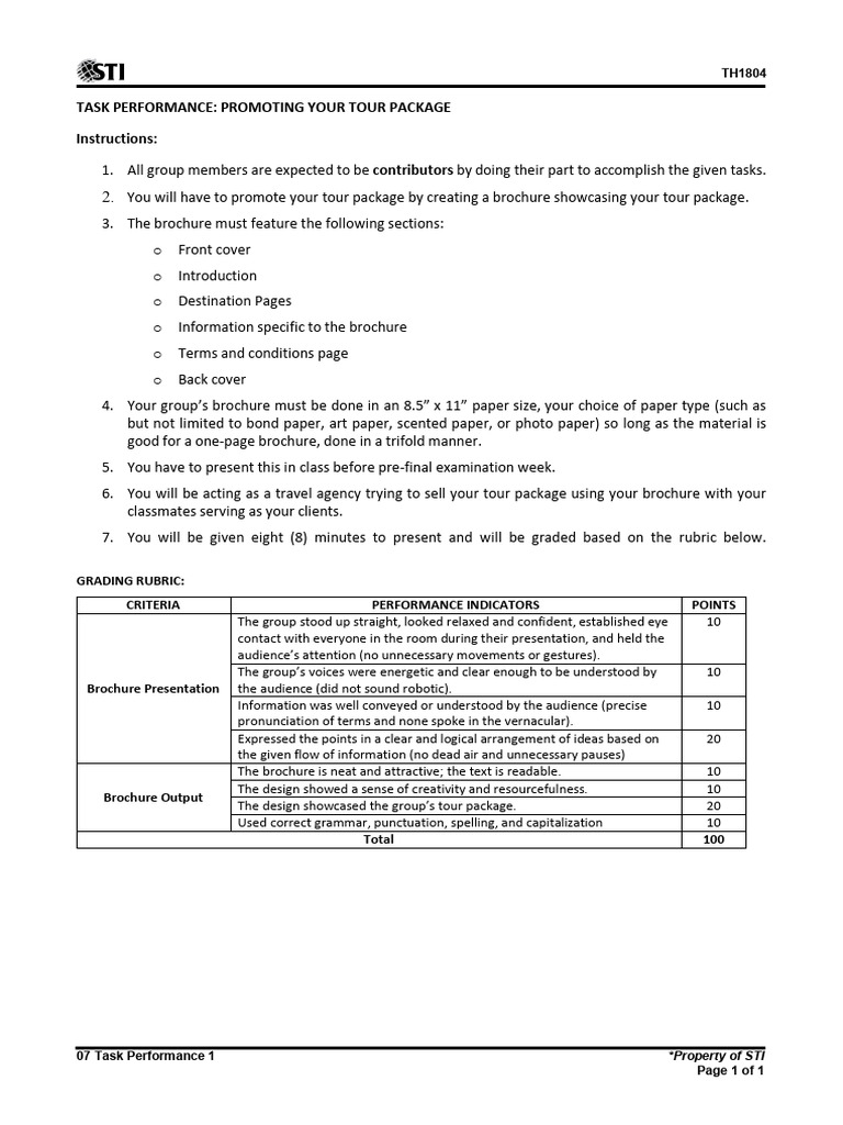 07 Task Performance 1(7) | PDF | Human Communication