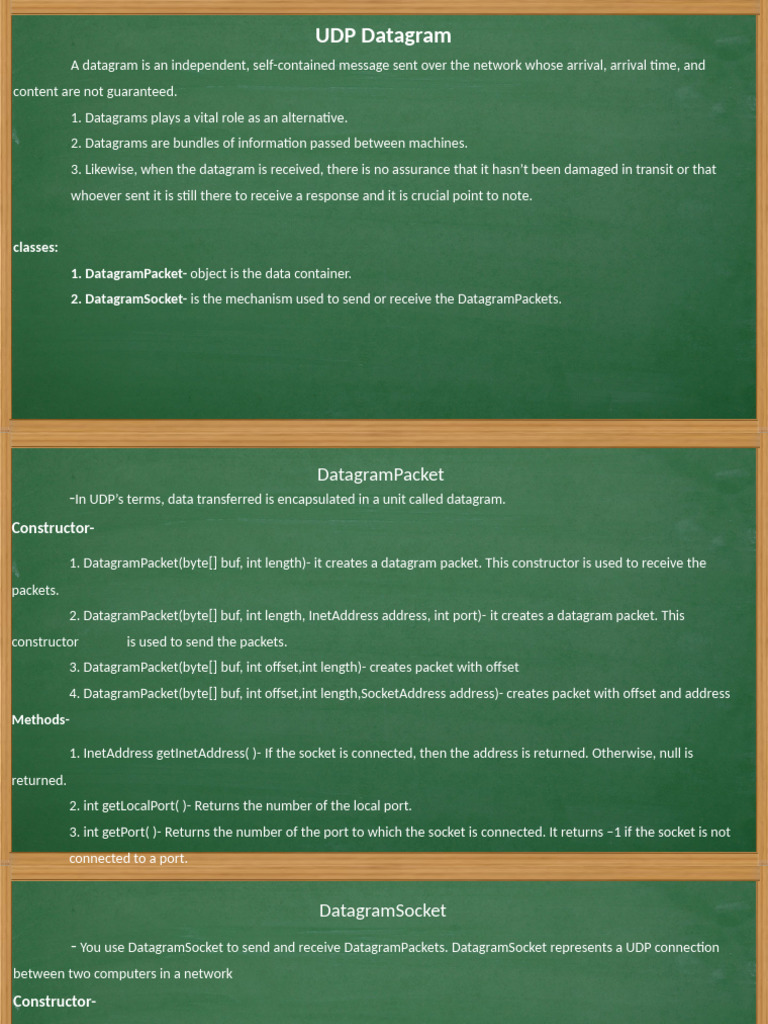 4.4 UDP Implementation | PDF | Port (Computer Networking) | Internet