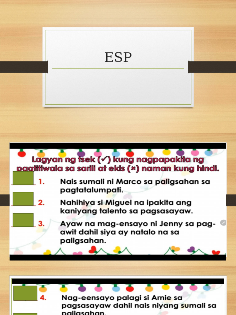 Esp Q1 Week 2 | PDF