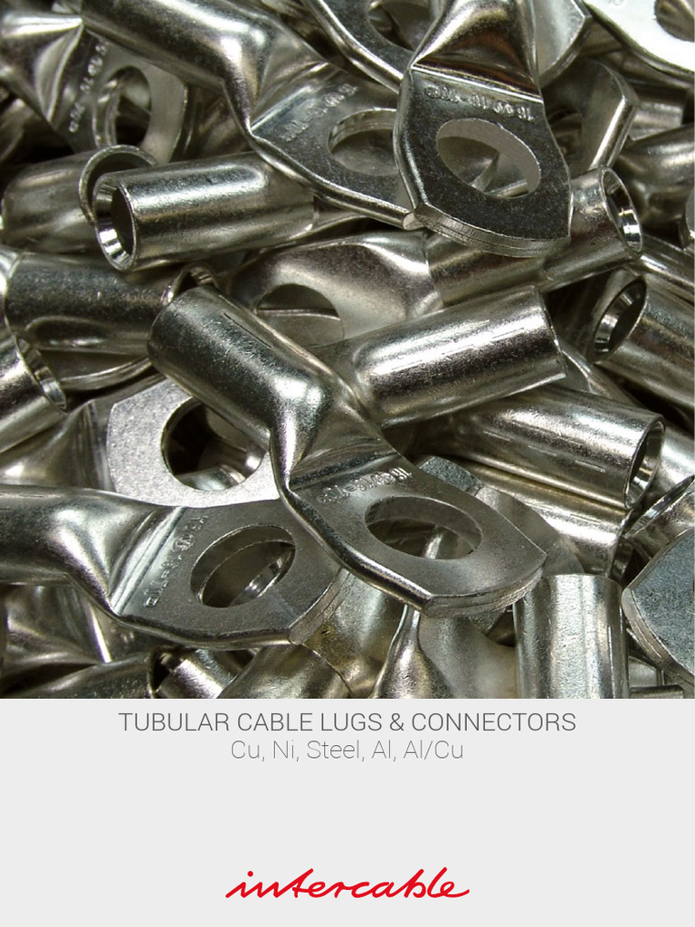 Intercable Catalogue Tubular Cable Lugs | PDF | Electrical Connector ...