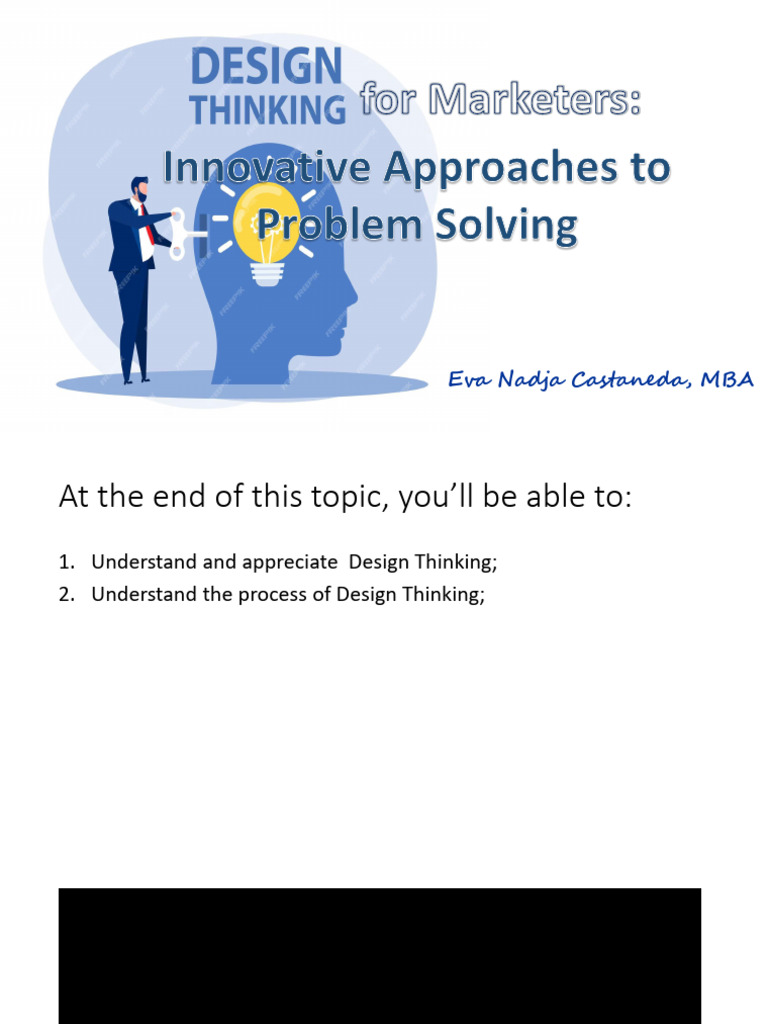 Design Thinking 1 | PDF