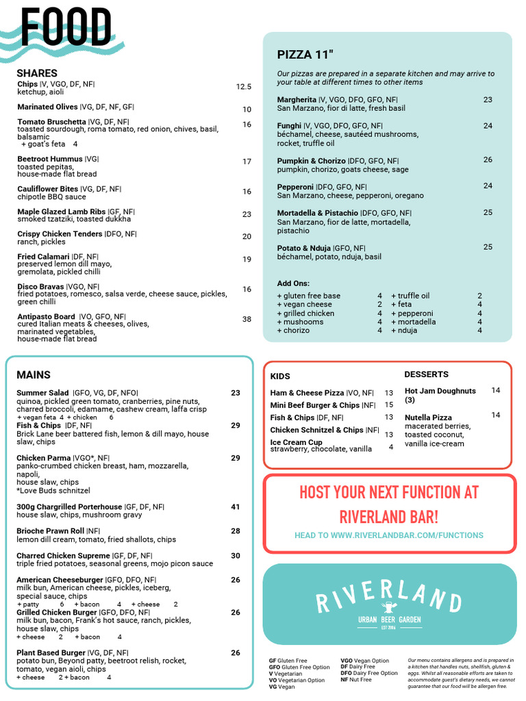 RL SummerMenu Website | PDF | French Fries | Foods