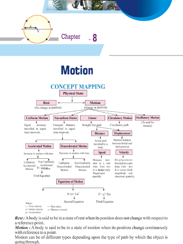 Motion Notes With Important Questions | PDF