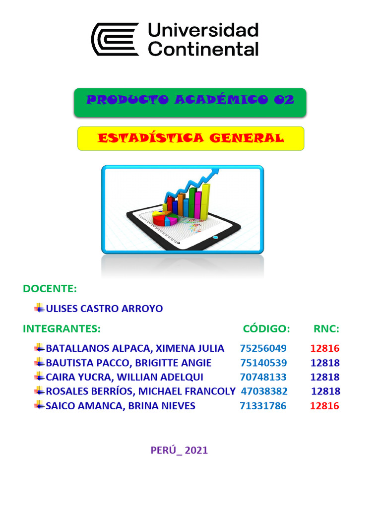 Pa 2 de Estaditica | PDF
