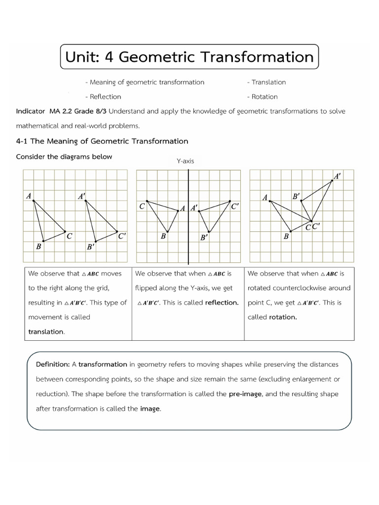 Geometric Transformation Images 0 | PDF