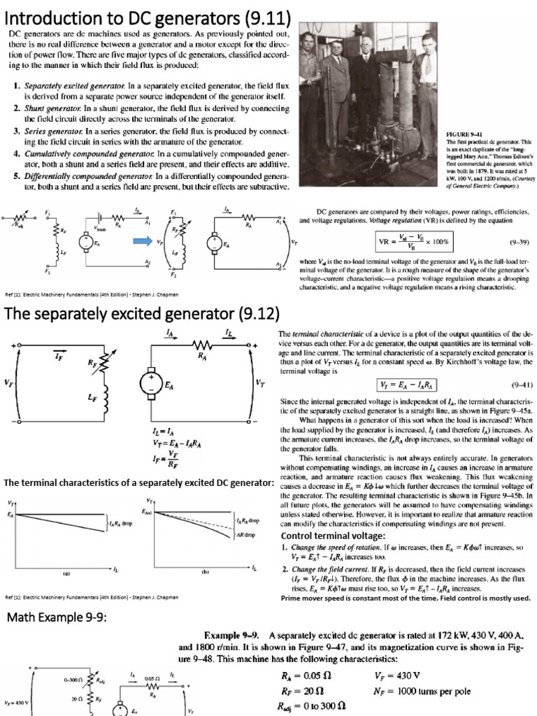Lecture 3 (2) | PDF | Electric Generator | Power Engineering