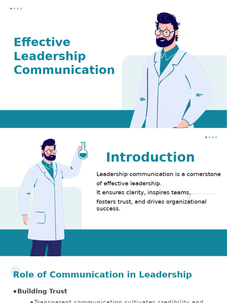 Mastering Leadership Communication Skills Pdf