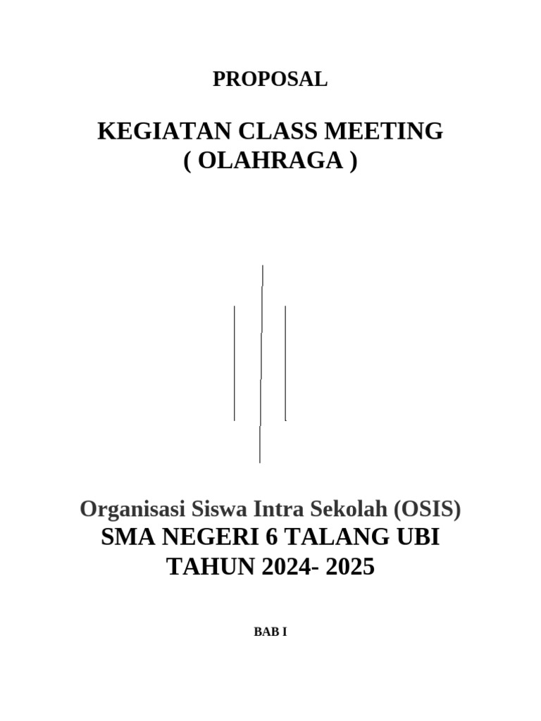 Proposal Class Meeting 2024 | PDF