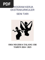 Program Kerja Ekstrakurikuler Seni Tari | PDF