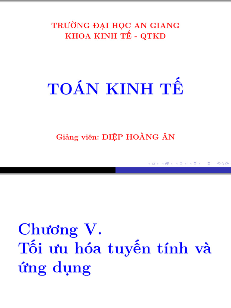 Chuong V - Toan KT | PDF