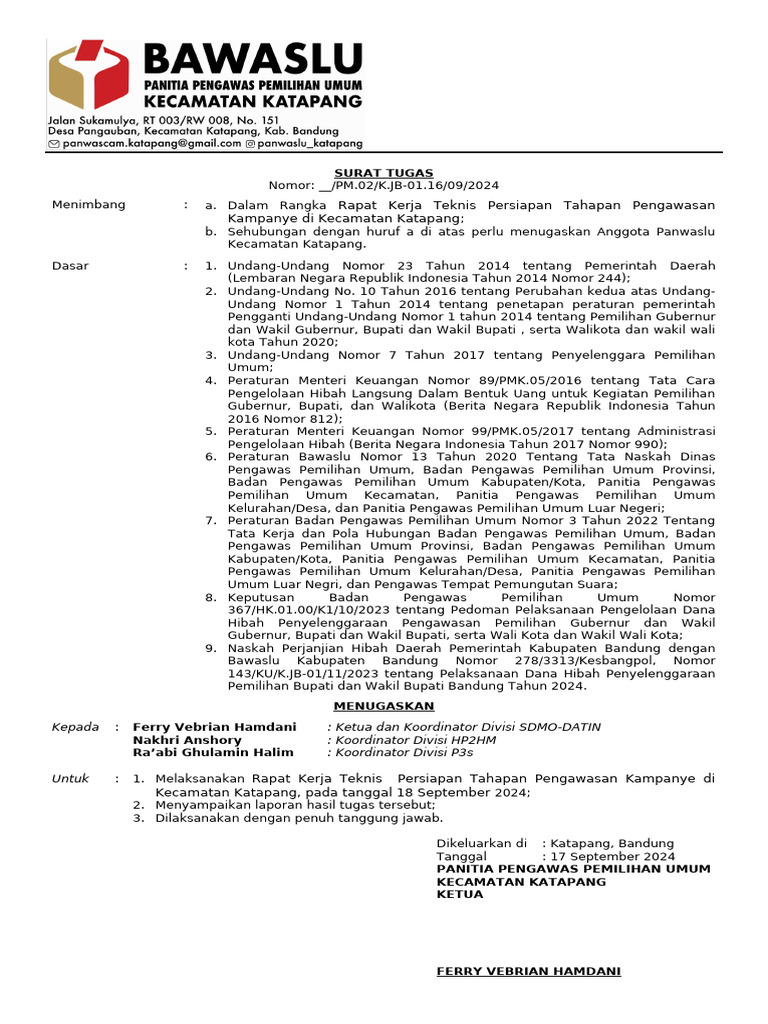 __-Pm, Spt-kom 18 Sept 2024 (p.kampanye) | PDF