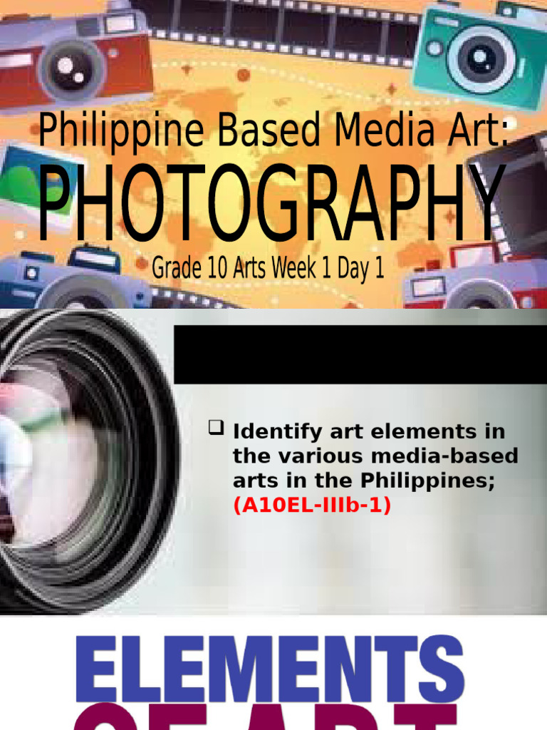 Q3-PPT-ARTS10 - Photography (Parts of Camera) | PDF